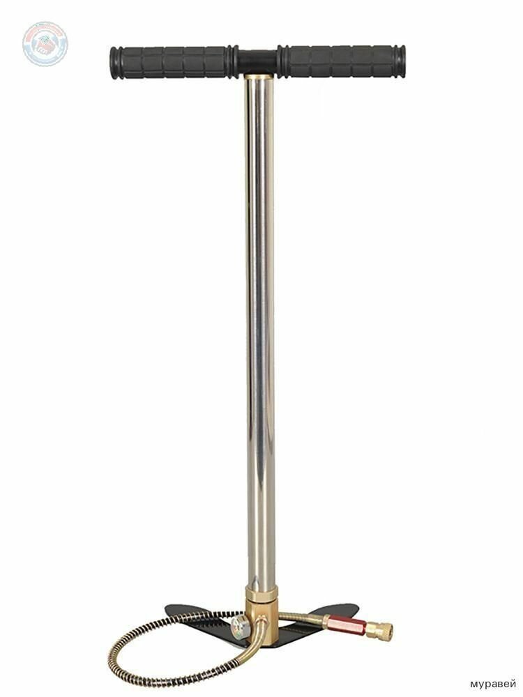 Насос высокого давления для PCP винтовки пневматики 3 ступени с осушителем черный компактный ручной насос ВД для дозаправки пневматического оружия