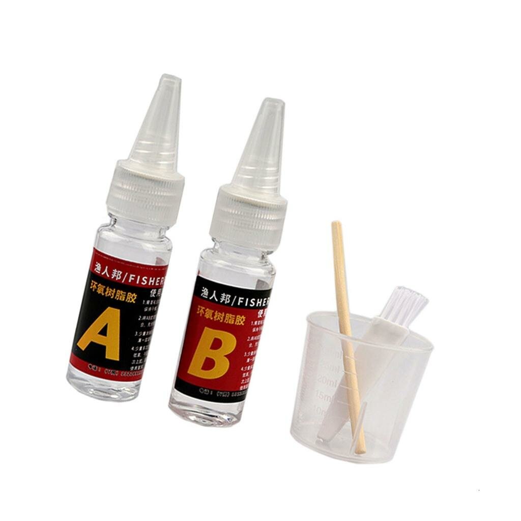 Клей эпоксидный для ремонта удочек, 15 мл прозрачного