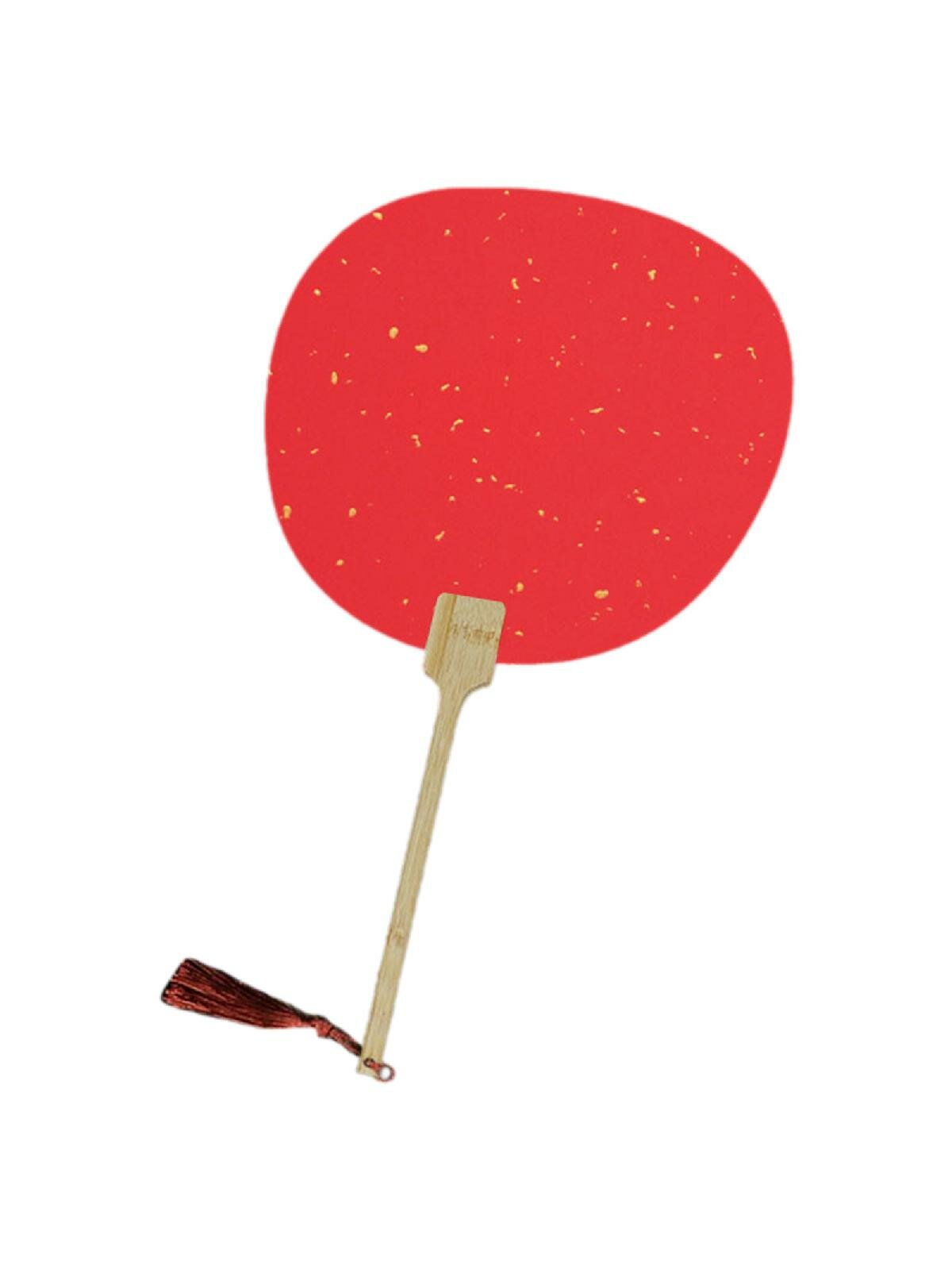 Пустой веер из рисовой бумаги, Китайский Круглый веер для рисования, Пустой Веер с граффити