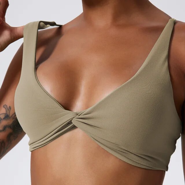 Спортивный бюстгальтер Ctenkevet Gym Sports Bra для женщин, с эффектом пуш-ап, для тренировок и йоги, дышащий мягкий укороченный топ, женский фитнес-бюстгальтер без спинки. размер,44/M