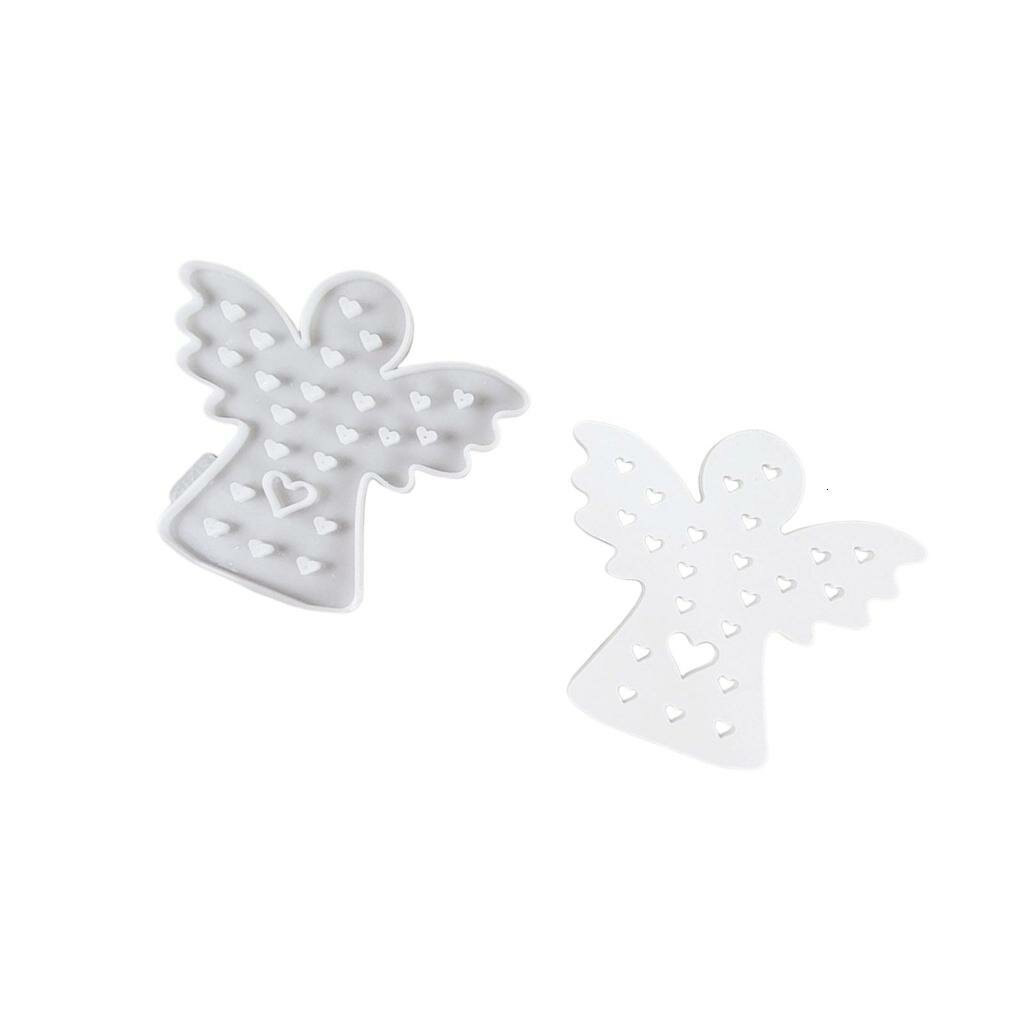 Силиконовые формы для отливки ангелов с сердцем и звездой, сердце