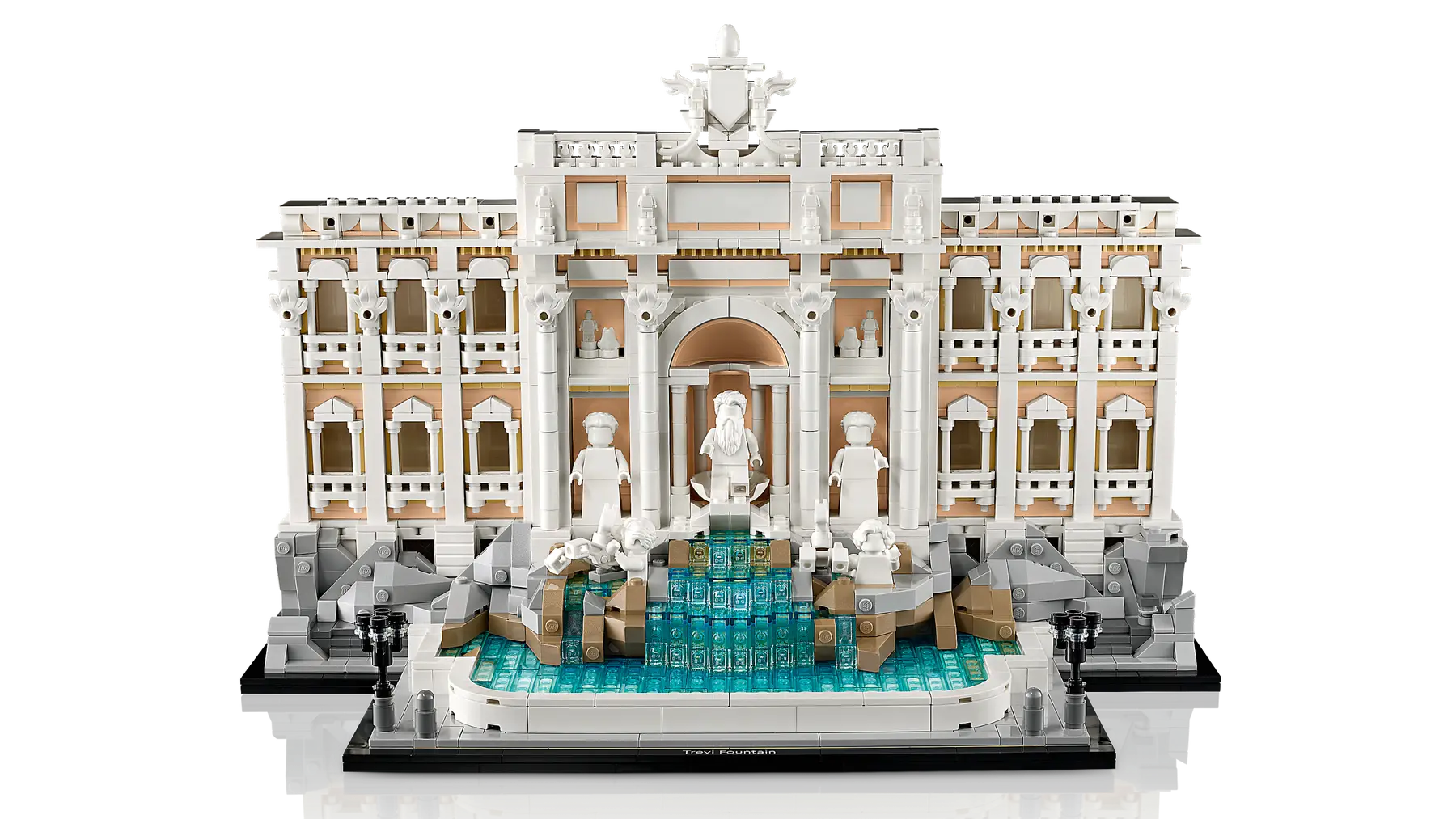 Конструктор LEGO Architecture 21062 Фонтан Треви, белый, 1880 дет. — фото 1
