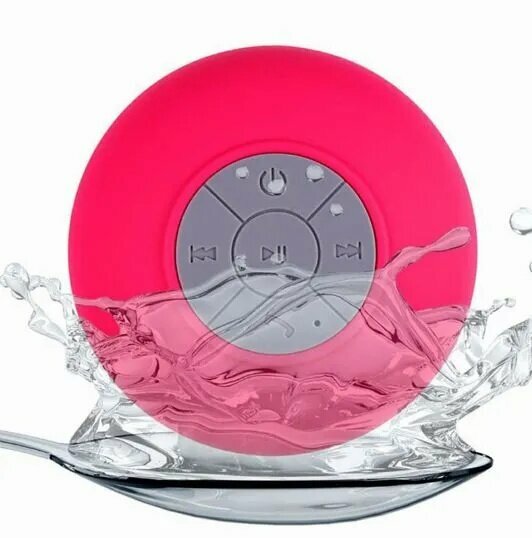 Водонепроницаемый динамик с присоской, портативный беспроводной мини-, автомобильный для громкой связи, вододенепроницаемый Bluetooth