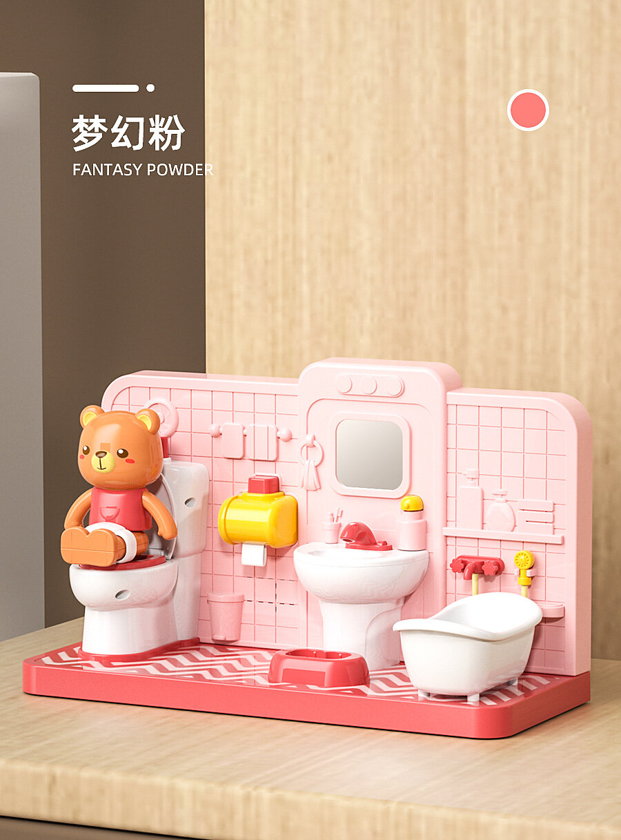 Раннее образование, развивающая игрушка для детей 3-в-1, горшок с имитацией звука, обучение для мальчиков и девочек 1-2 лет, ролевые игры