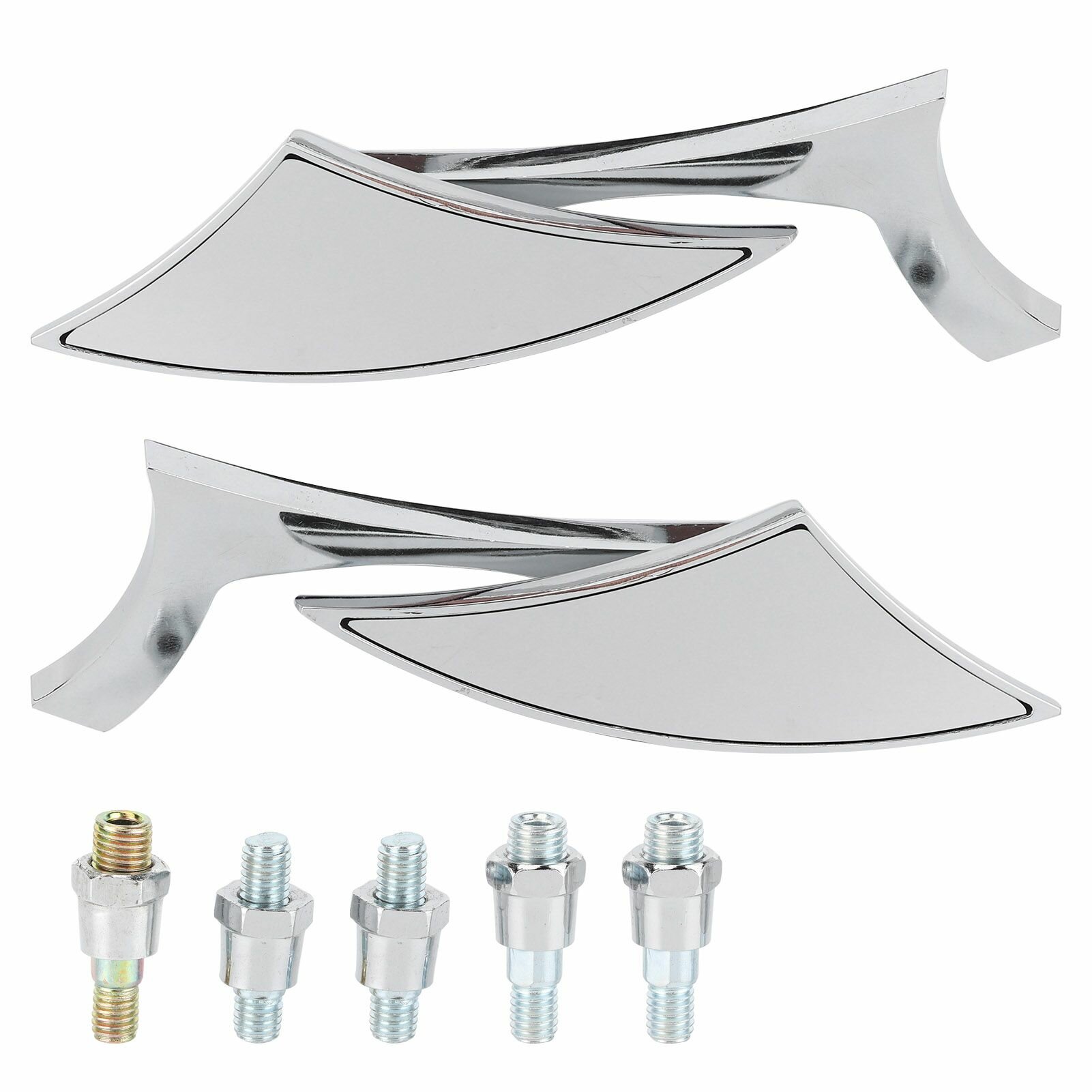 Боковые зеркала для мотоциклов на руль 8 мм/10 мм, подходят для Harley-Davidson