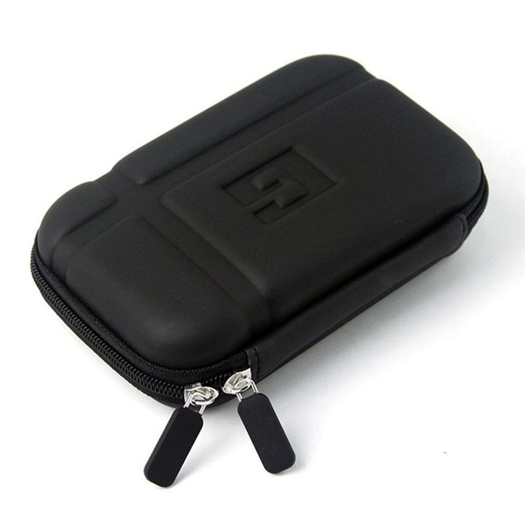 Сумка для электроники с GPS и кабелями, Черный
