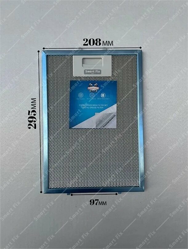 2 шт. 208x295 мм Масляный фильтр аспиратора капота 208x295 мм 20,8x29,5 см