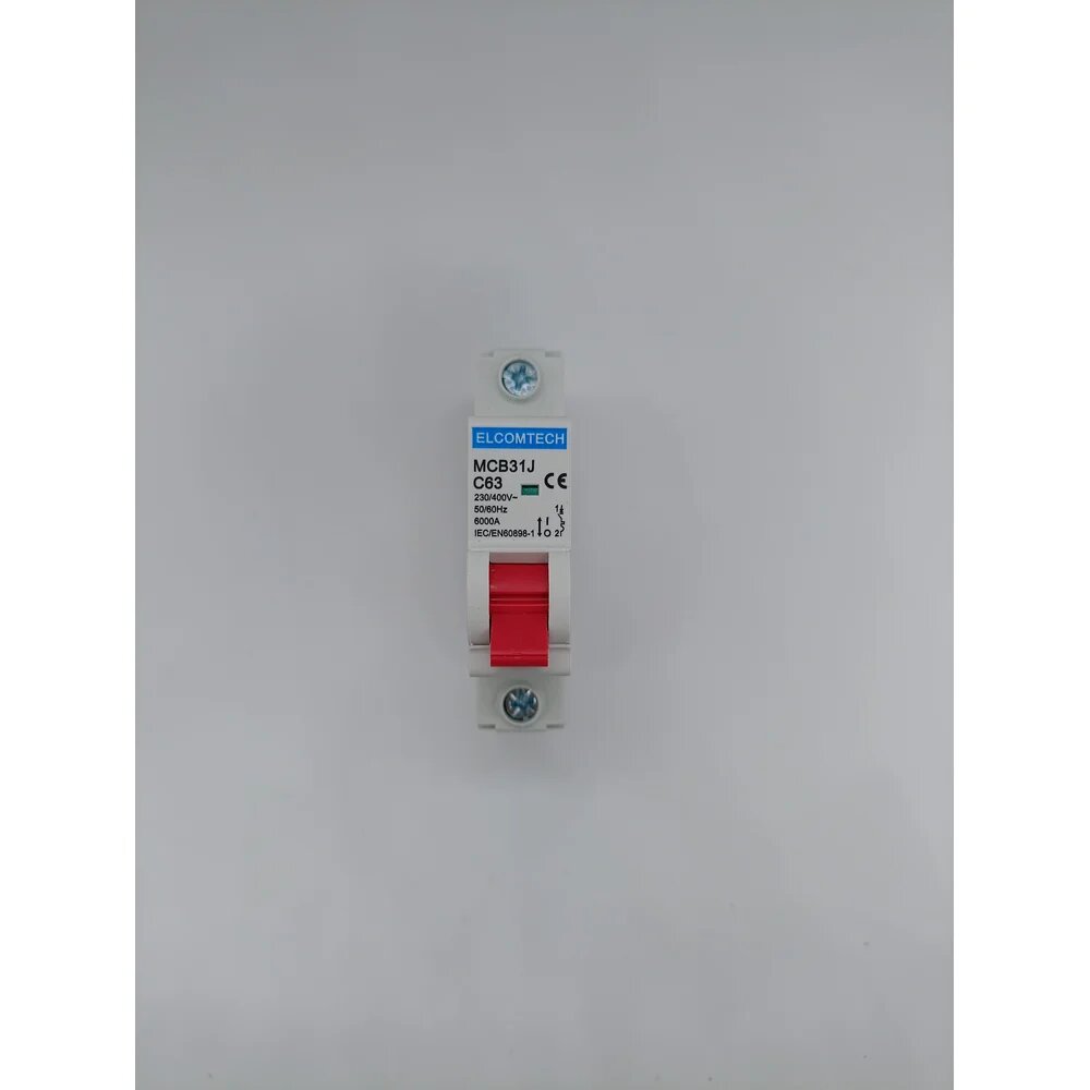 Автоматический выключатель ELCOMTECH MCB31J-6-1C63AC УТ-00026479