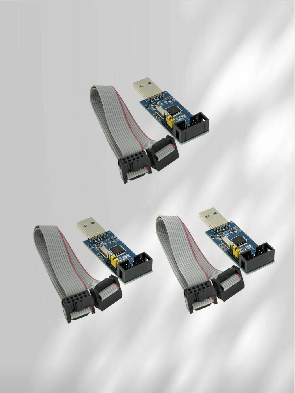 AVR USB ISP программатор для микроконтроллеров, 3 упаковки