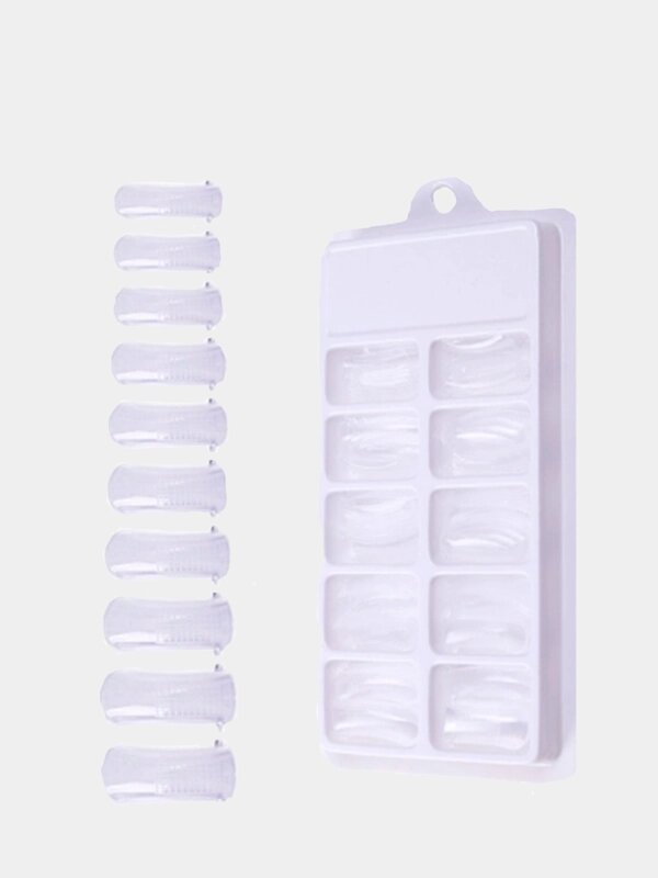 Типсы накладные для наращивания ногтей, 20 штук