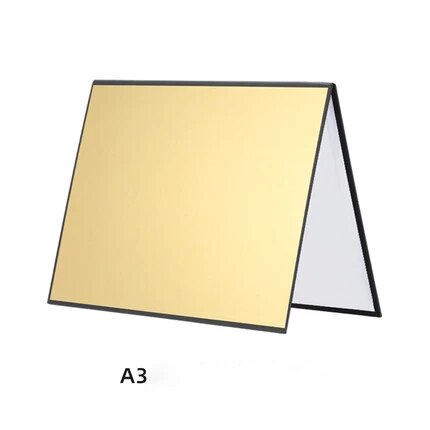 Складной отражатель 3 в 1 BlackWhiteSilver BlackWhiteGold A3