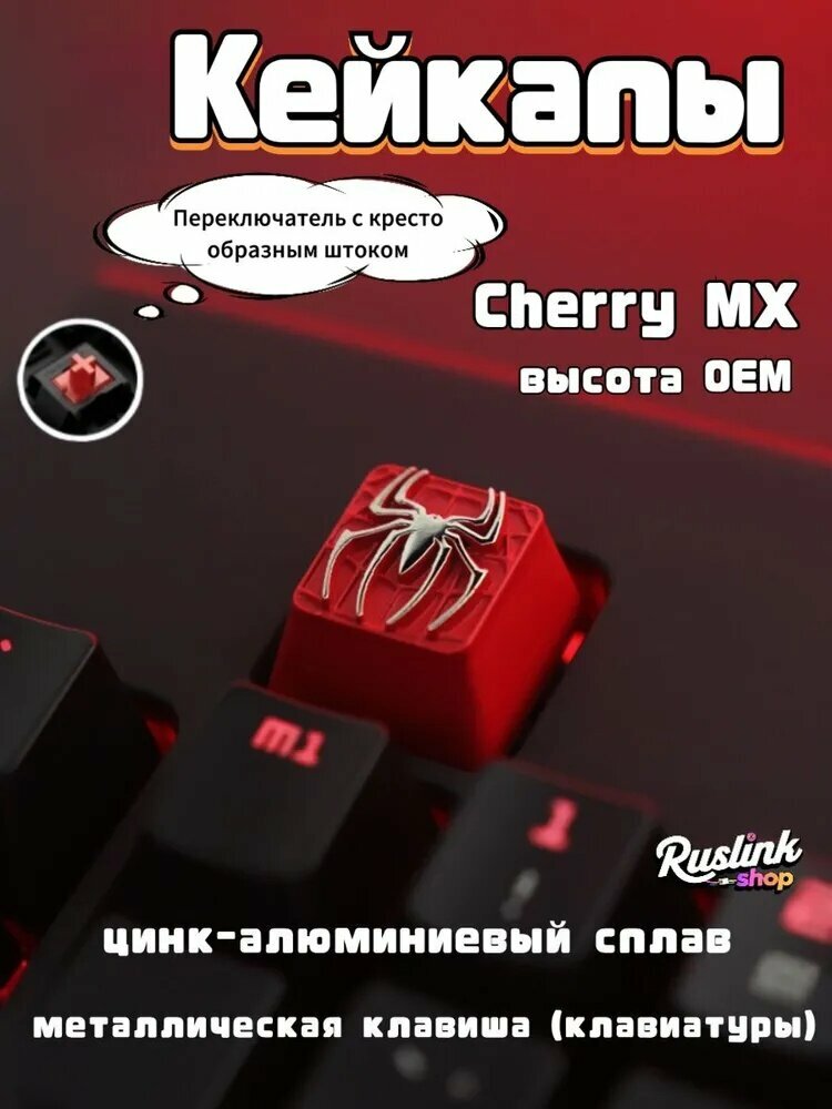 Кейкапы, R4, Человек-паук