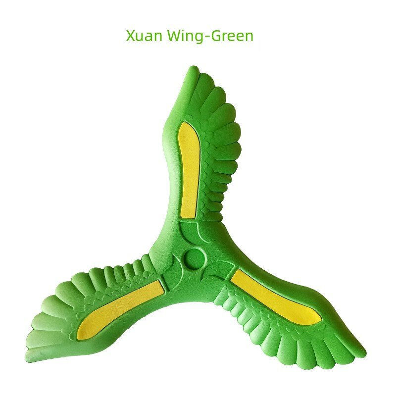 Бумеранг Softoys V-образной формы, безопасный V-образный дротик, бумеранг из EVA, детский летающий диск для улицы