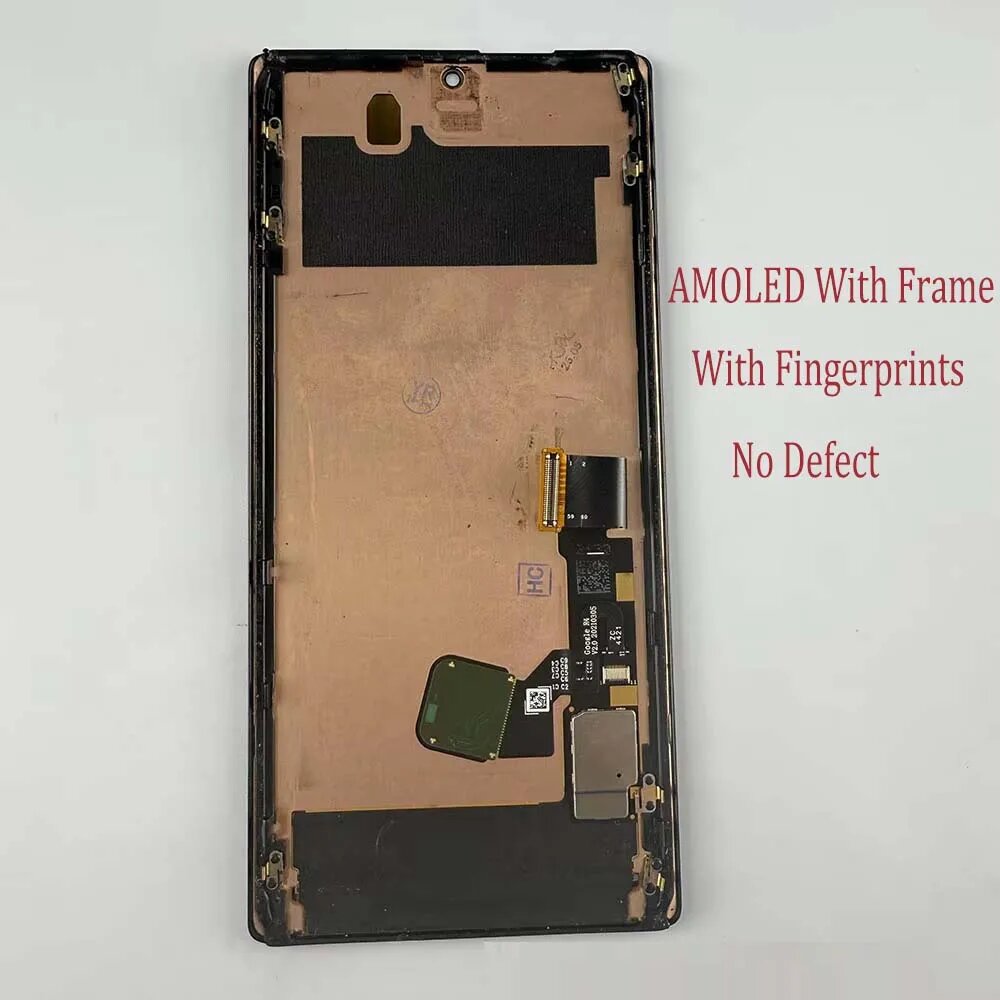 Оригинальный ЖК-дисплей для Google Pixel 6 Pro GLUOG G8VOU GF5KQ, сенсорный экран для Google Pixel 6 Pro, экран без дефекта Pixel6Pro No Defect