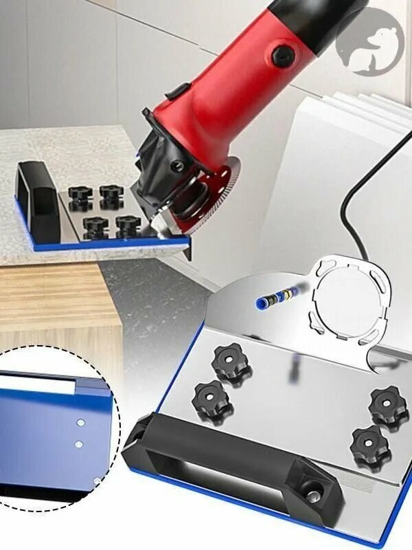 Насадка для УШМ под 45 градусов /, 100 -115 мм, Заусовщик для плитки на болгарку