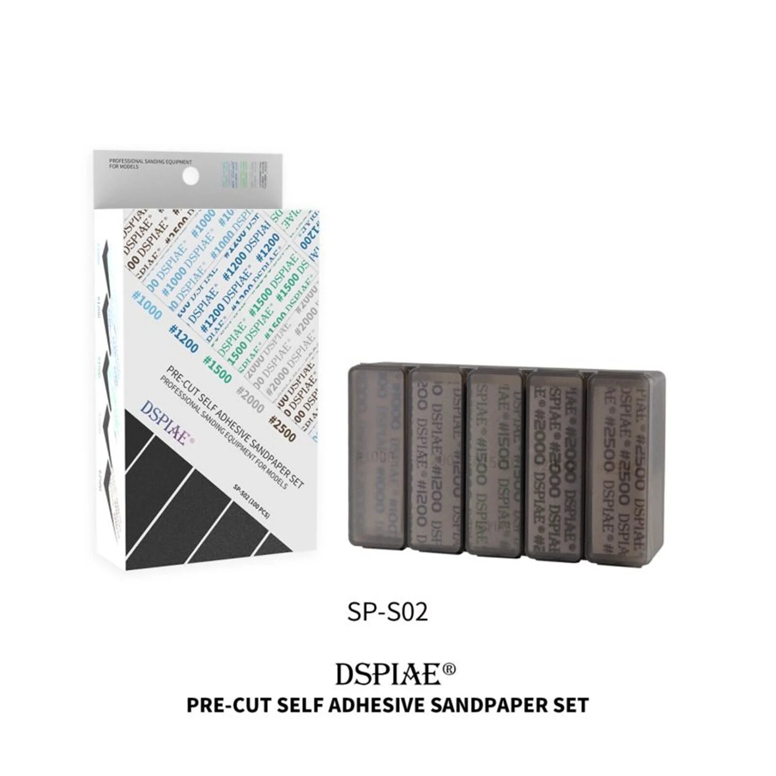 SP-S PRE-CUT SELF ADHESIVE SANDPAPER SET Инструмент для изготовления военной модели в сборе Revamp Gundam Hobby DIY Наждачная бумага Шлифовка и полис