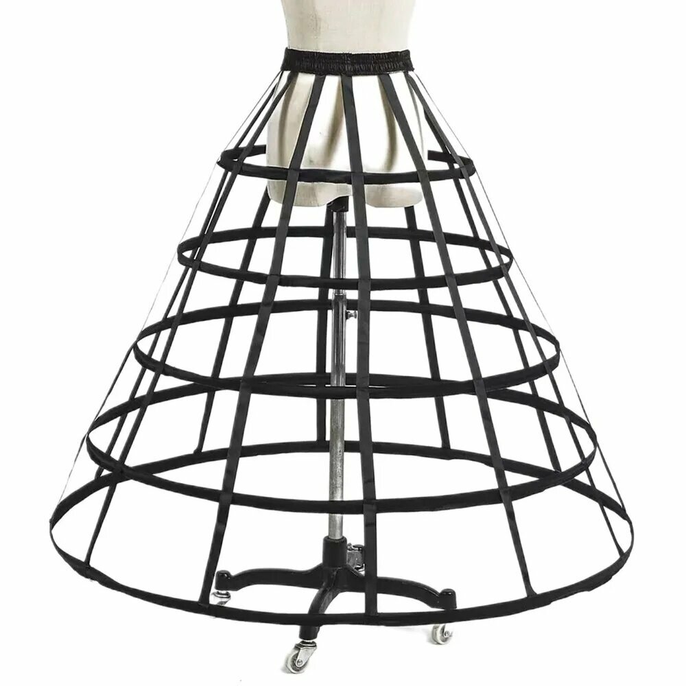 Кринолин с обручами, Черный пятиугольник 95