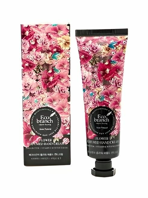 Крем для рук Eco Branch, с маслом Ши и Розой, увлажнение и восстановление, 40 мл