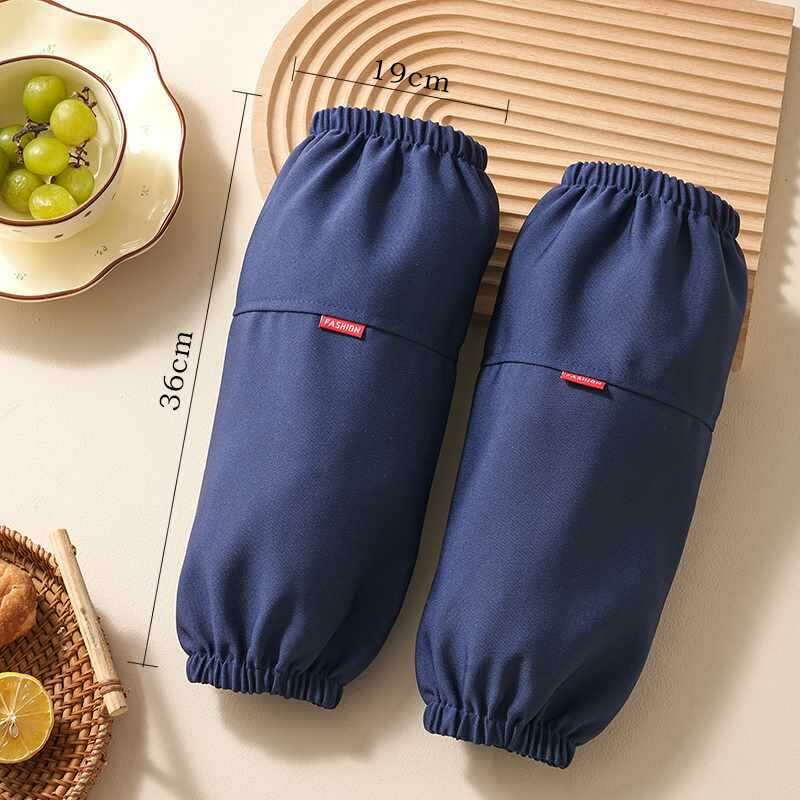 Водонепроницаемые рукава из холста для осени и зимы, офисная живопись, большие хлопковые утепленные рукава, защитные рукава для кухонной работы для мужчин и женщин, домашняя уборка