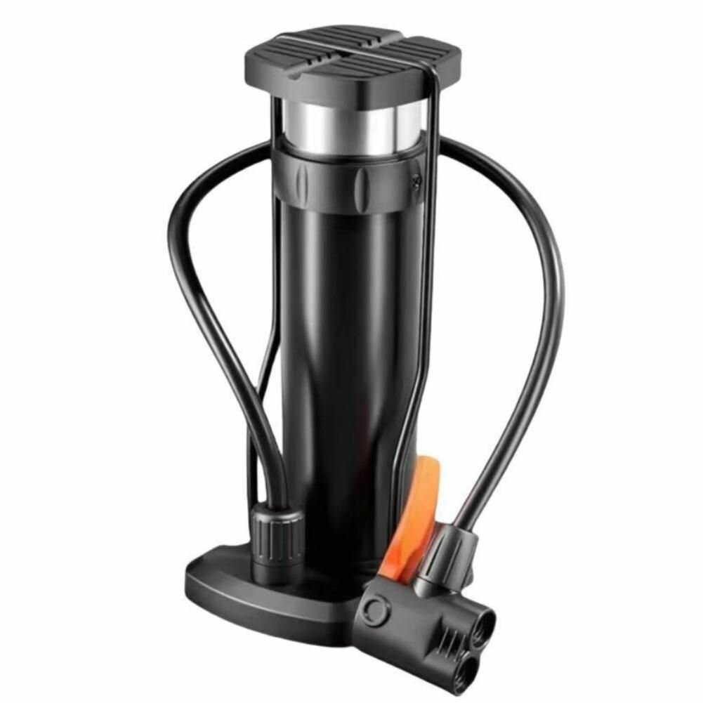 Насос ножной велосипедный. Шланг велонасоса под ниппель