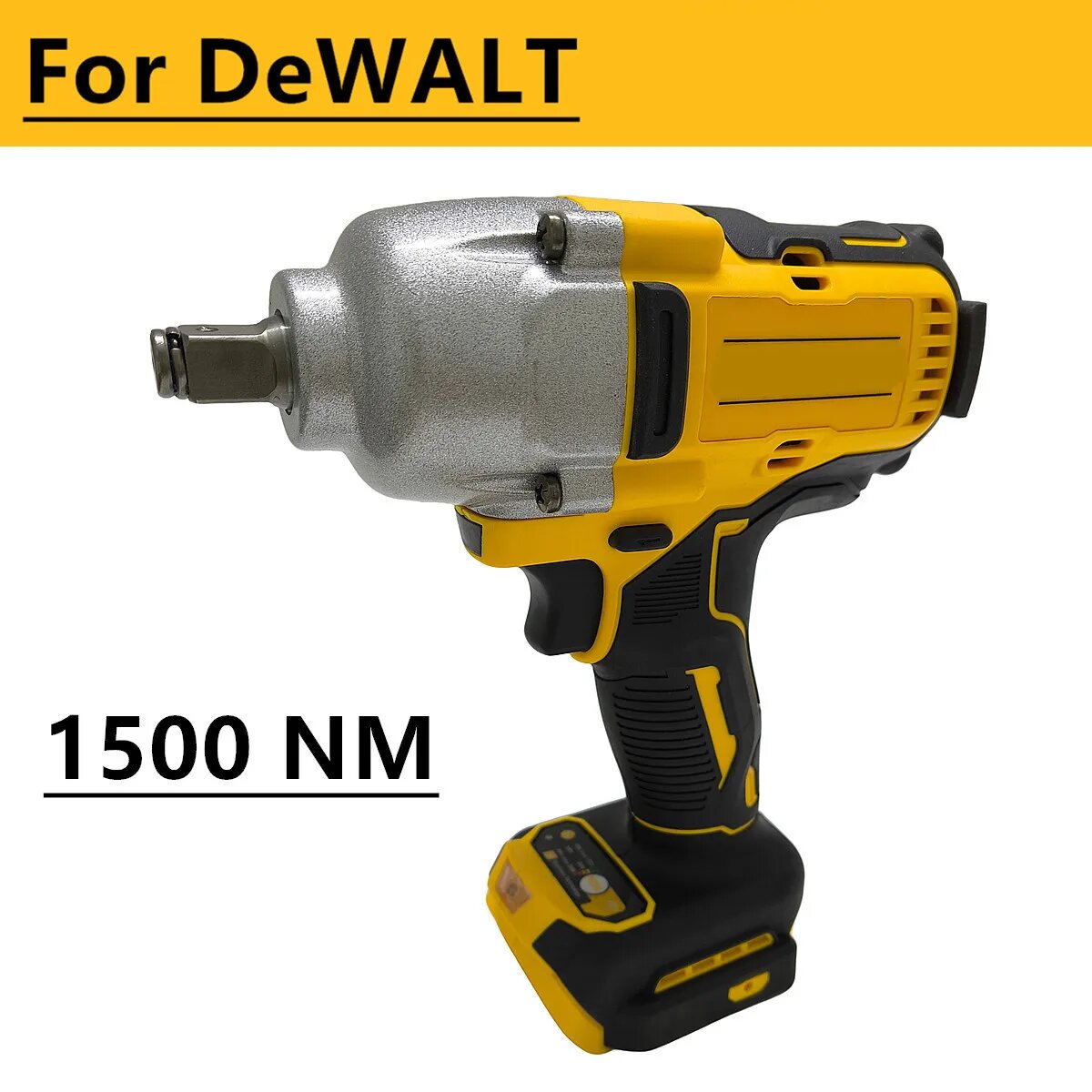 Для аккумулятора DEWALT 20 В, бесщеточный электрический ударный гайковерт DCF892 1500 Нм, аккумуляторная отвертка, 3 скорости, 1/2 дюйма, электроинструменты для ремонта