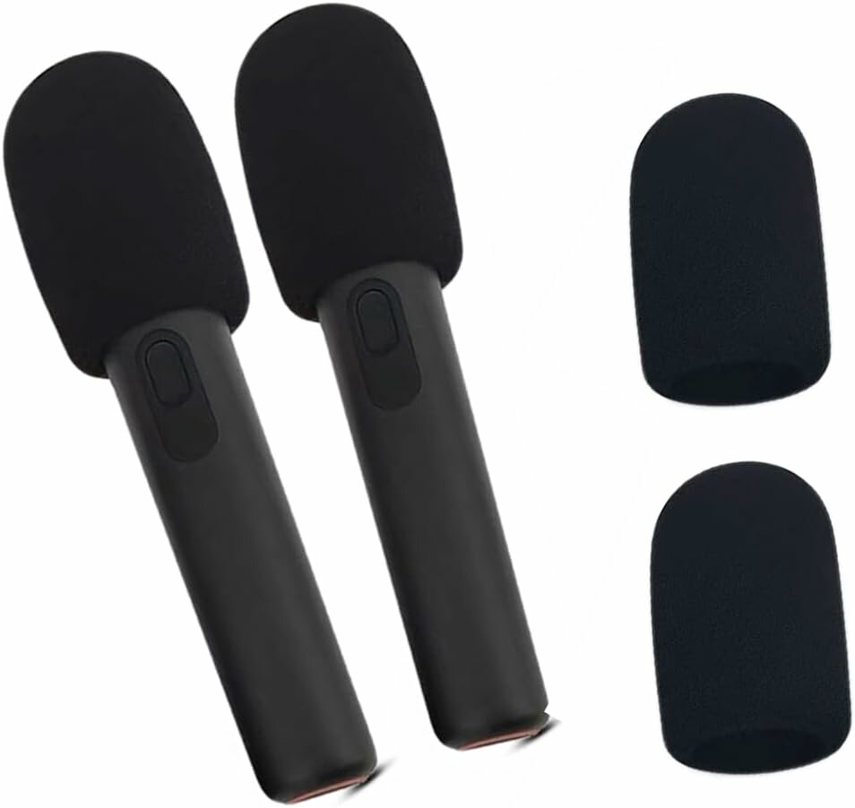 Чехол Для Микрофона PARTYBOX: 2 Штуки Двойная Защита От Влаги И Пыли - Эффективное Поглощение Помех Для Качества Звука Универсальная Совместимость Для Караоке
