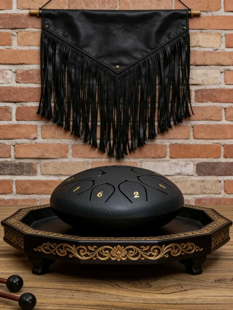 Эфирный барабан/Инструмент для медитации/8-35 см/15 тонов/Народная перкуссия