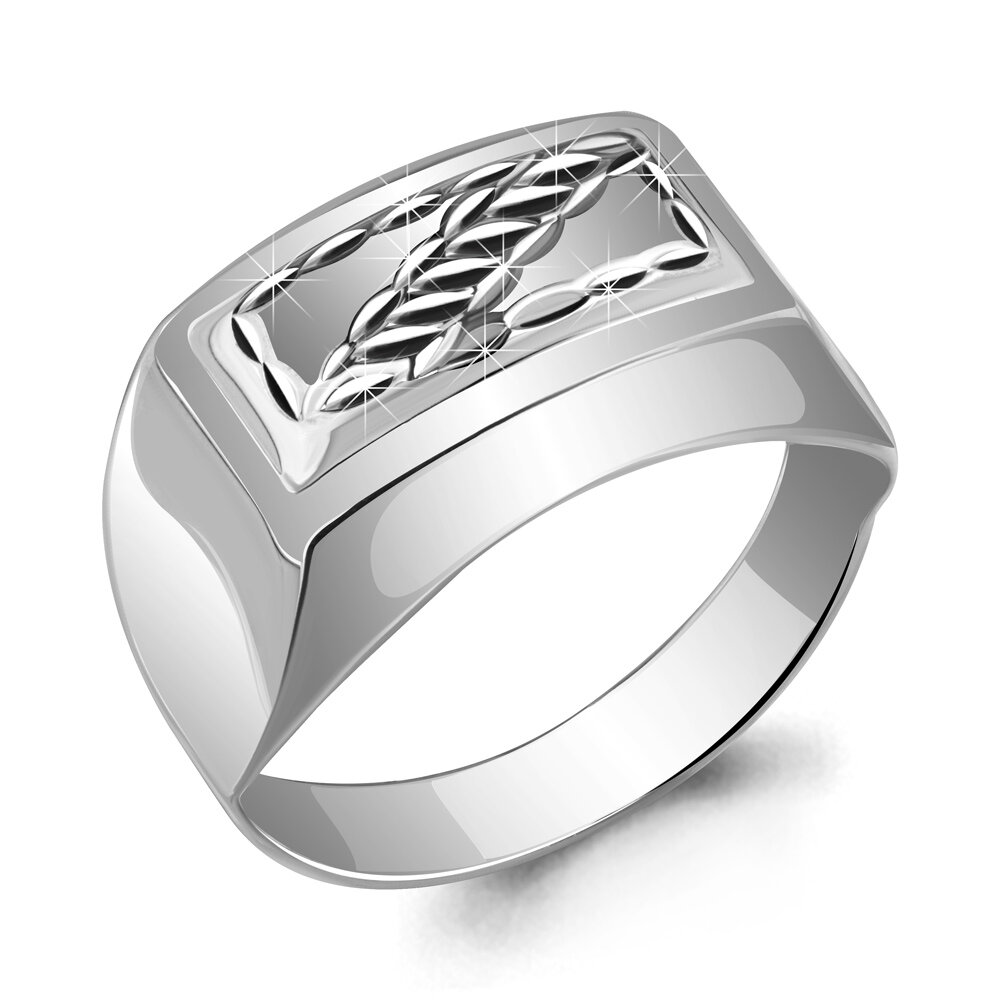 Печатка, серебро, 925 проба