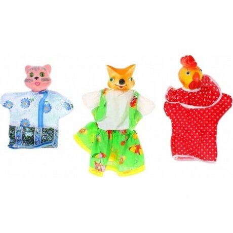 Кукольный театр Кудесники "Кот, Лиса, Петух" арт. СИ-689/3