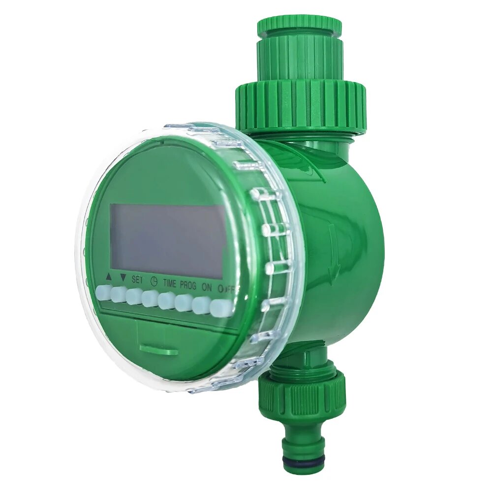 Интеллектуальный Таймер Подачи Воды В Саду С ЖК-дисплеем Автоматический Контроллер Полива Экологичный Пластиковый Клапан Для .