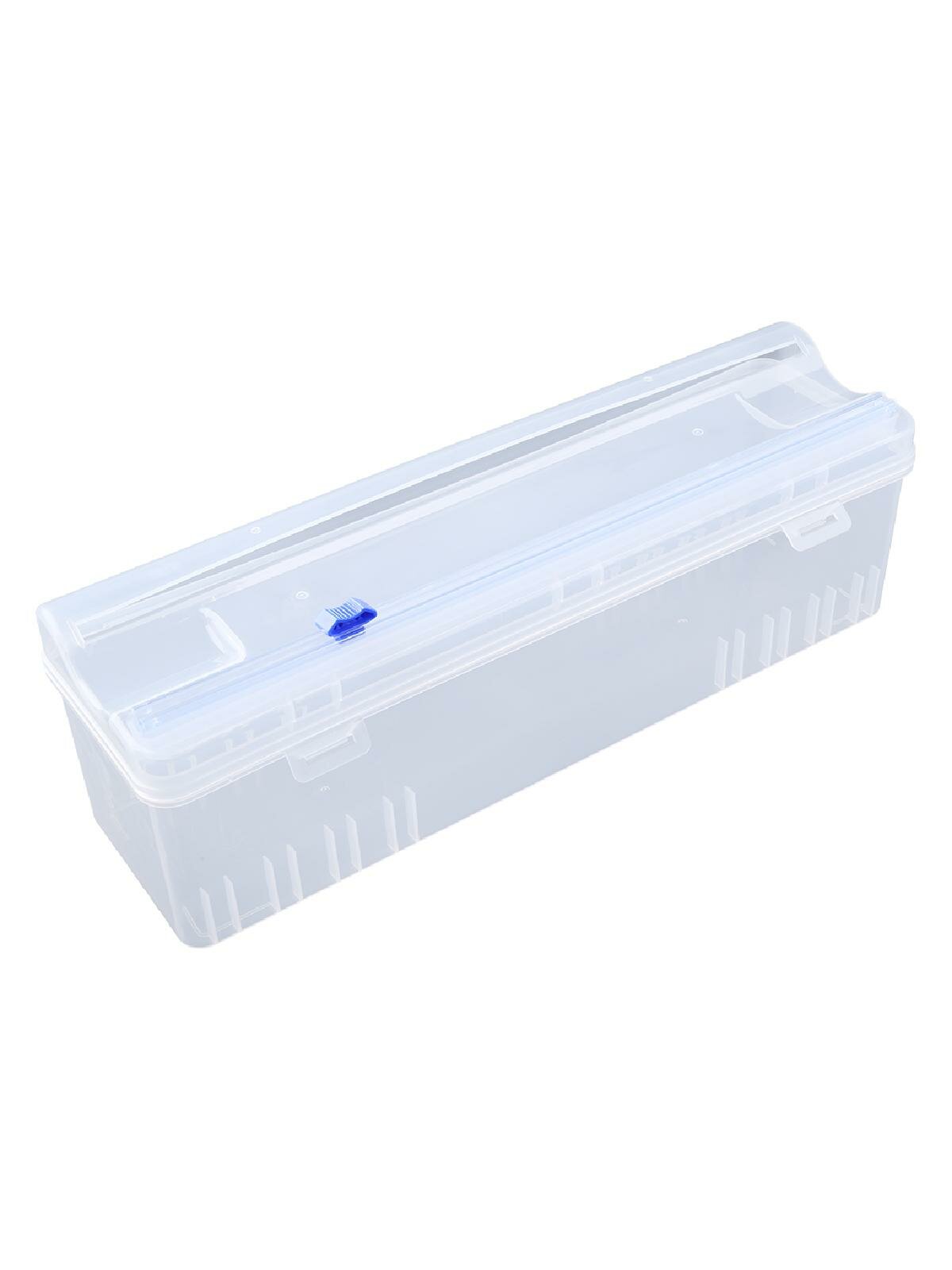 Регулируемый резак Диспенсер для пищевой пленки с ползунковым резаком Защищает пальцы