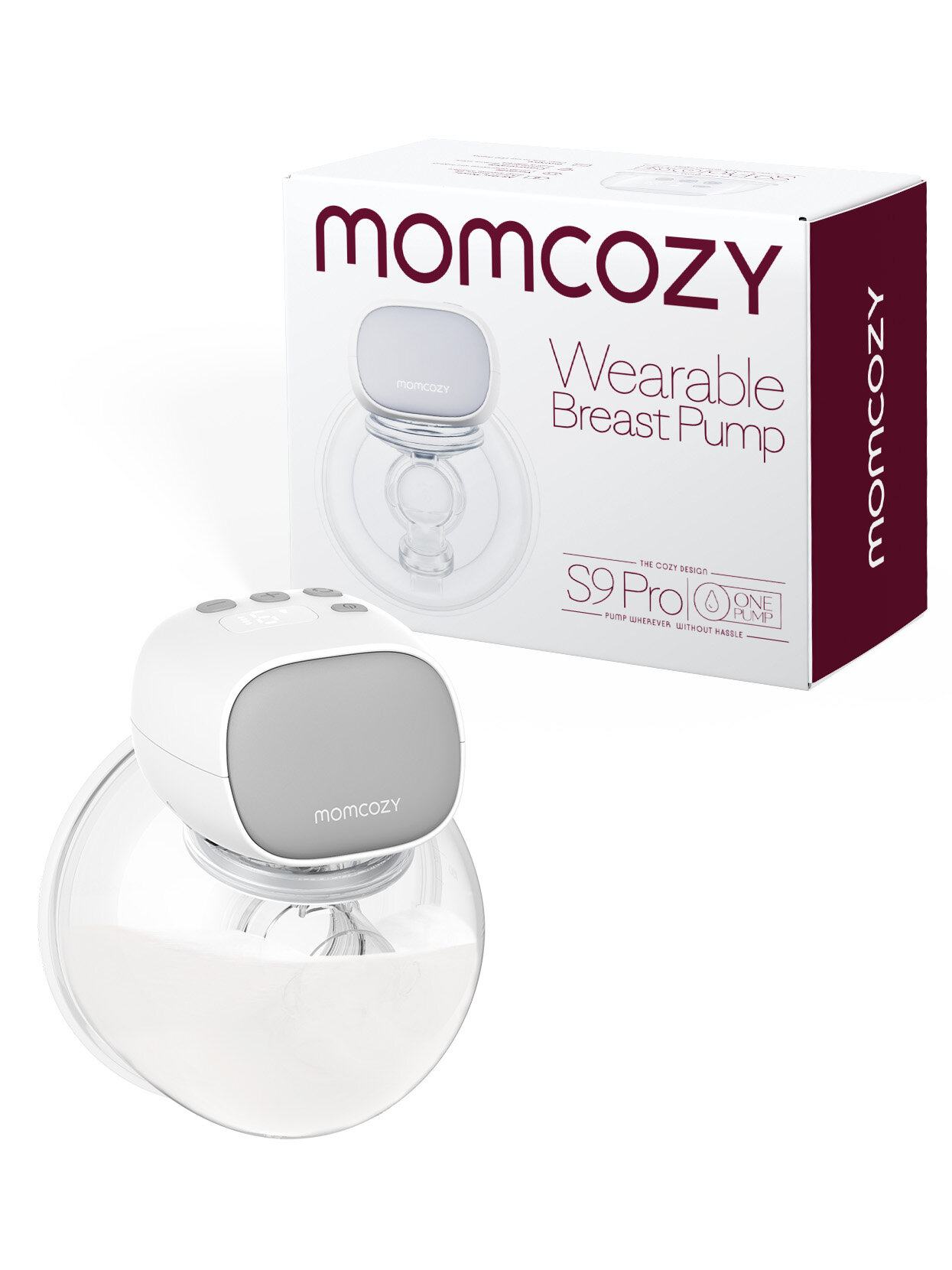 Молокоотсос Momcozy S9 Pro, беспроводной, портативный, электрический