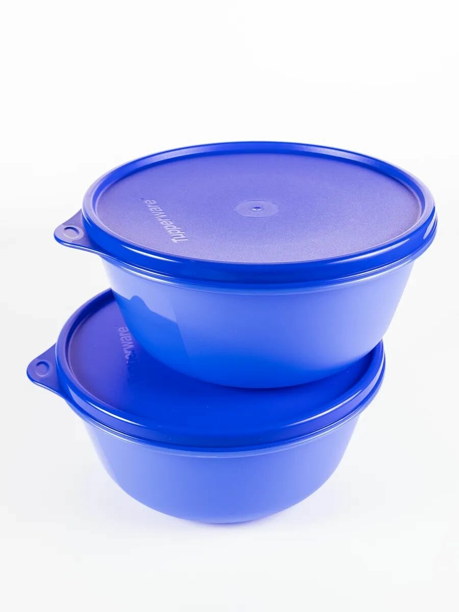 Чаша "Хит-парад" (1.5л) синяя , 2 шт. Tupperware