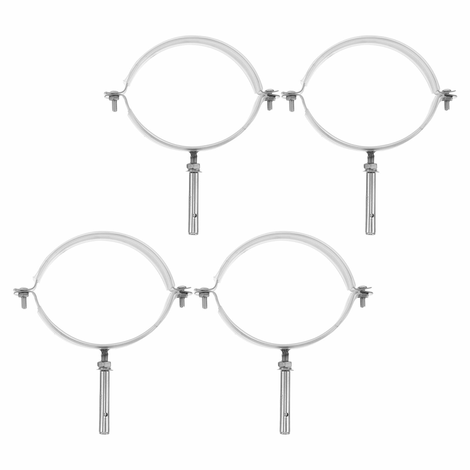 Крепеж для дымоходной трубы из нержавеющей стали, регулируемый, 4 шт, для кухни