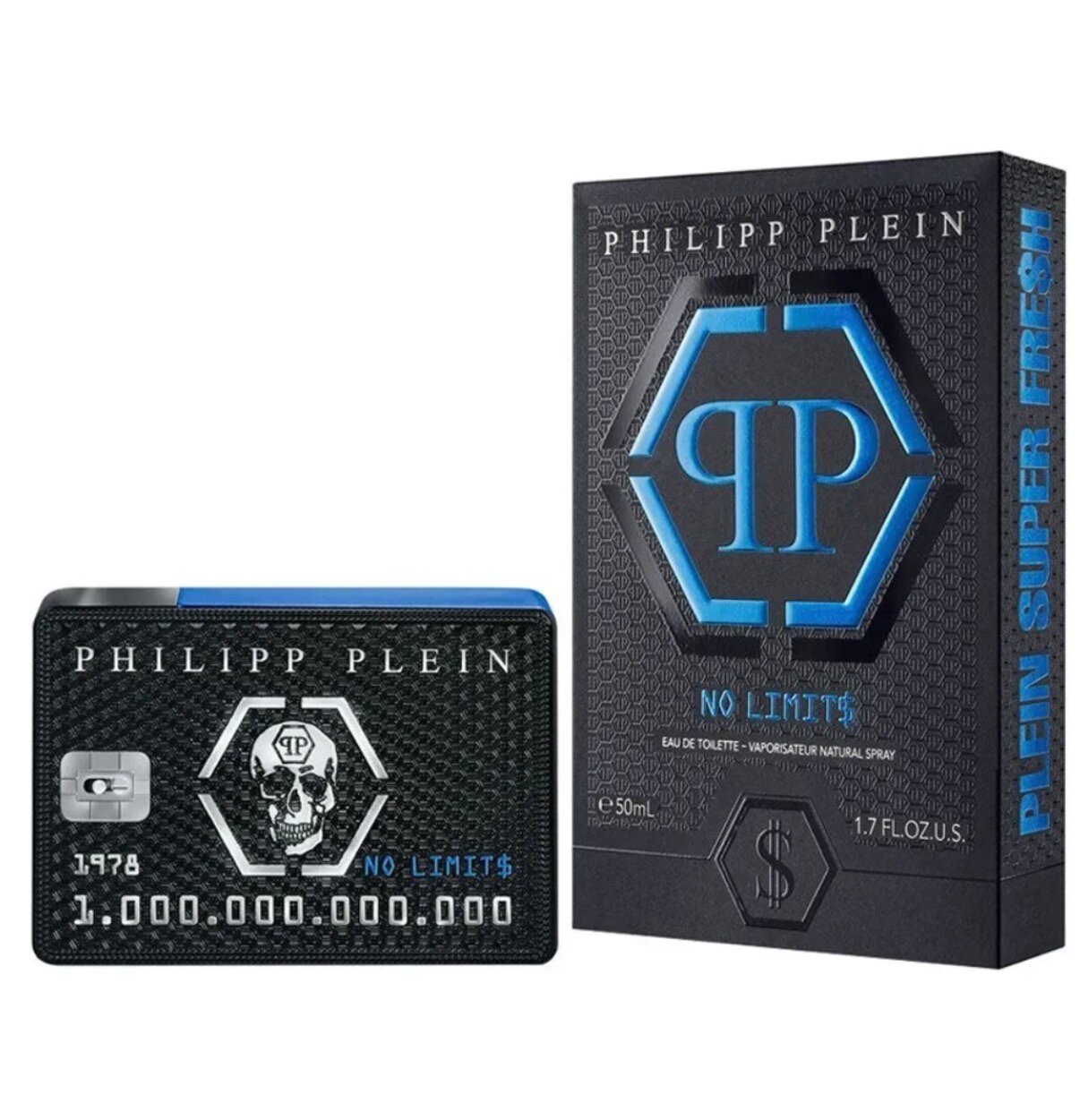 Philipp Plein No Limits Super Fresh мужская туалетная вода 50 мл