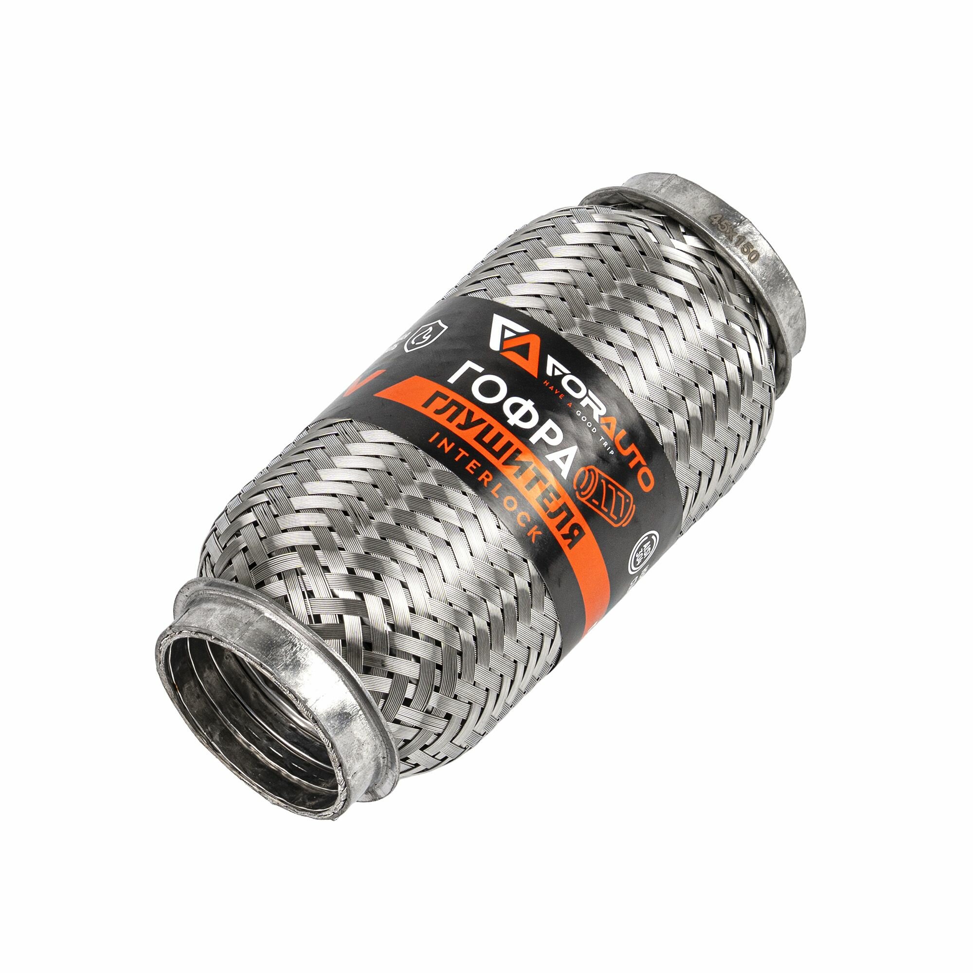 Гофра глушителя (50 x 100) 3-х слойная WIRE MESH/HYDRA