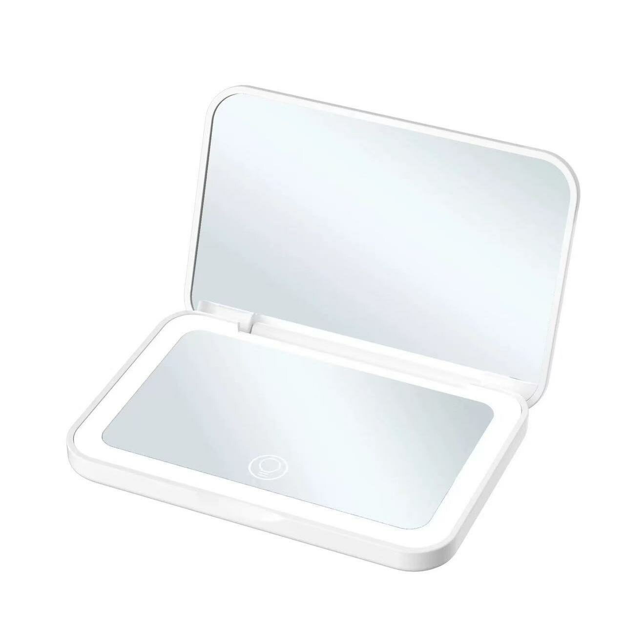 Новый складной умный LED зеркало для макияжа Xinlei, HD зеркало для макияжа с подсветкой, перезаряжаемое, милое и удобное для переноски