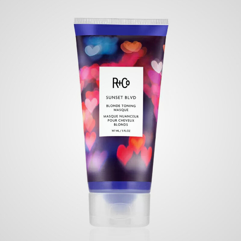 Маска для усиления оттенка светлых волос сансет бульвар 147 мл R+Co Sunset BLVD Blonde Toning Masque Маска 147 мл