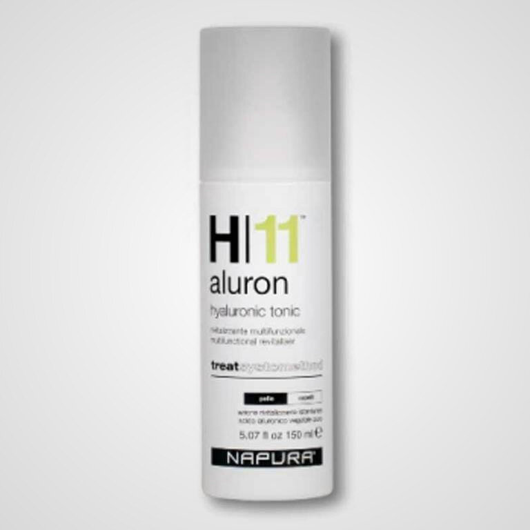 Гиалуроновый тоник-ревитализант для корней, кожи, волос или бороды H11 150 мл Napura Aluron Hyaluronic Tonic Тоник 150 мл