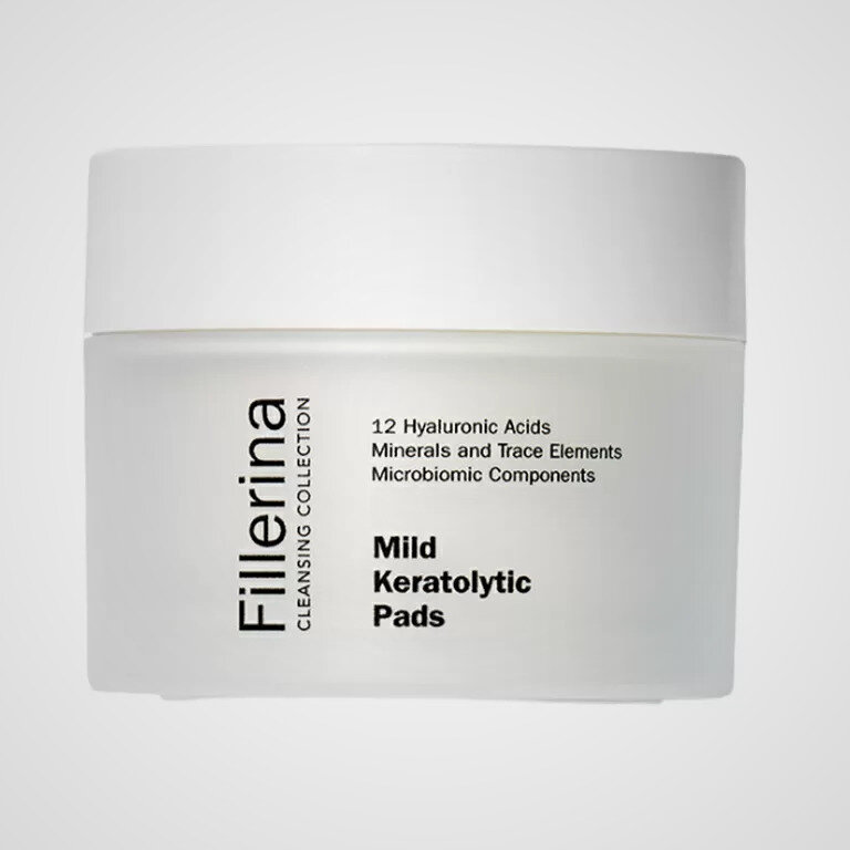 Мягкие очищающие кератолитические диски 60 шт FILLERINA C Smoothing Keratolytic Pads Диски 60 шт