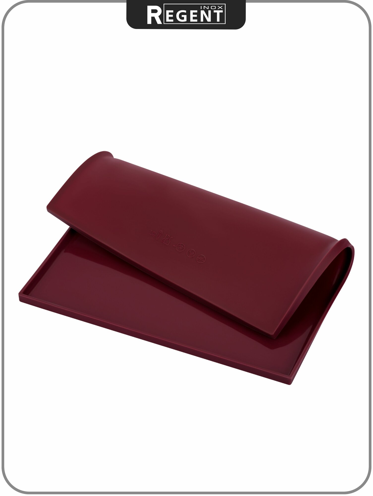 Силиконовый коврик для выпечки Regent Inox, Форма для выпечки 30х26.5 см