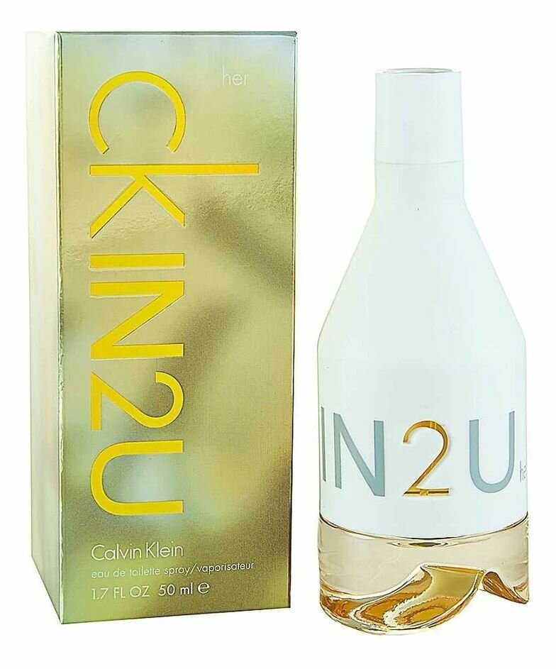 Calvin Klein CK In 2U For Her парфюмерная вода 50 ml, для женщин