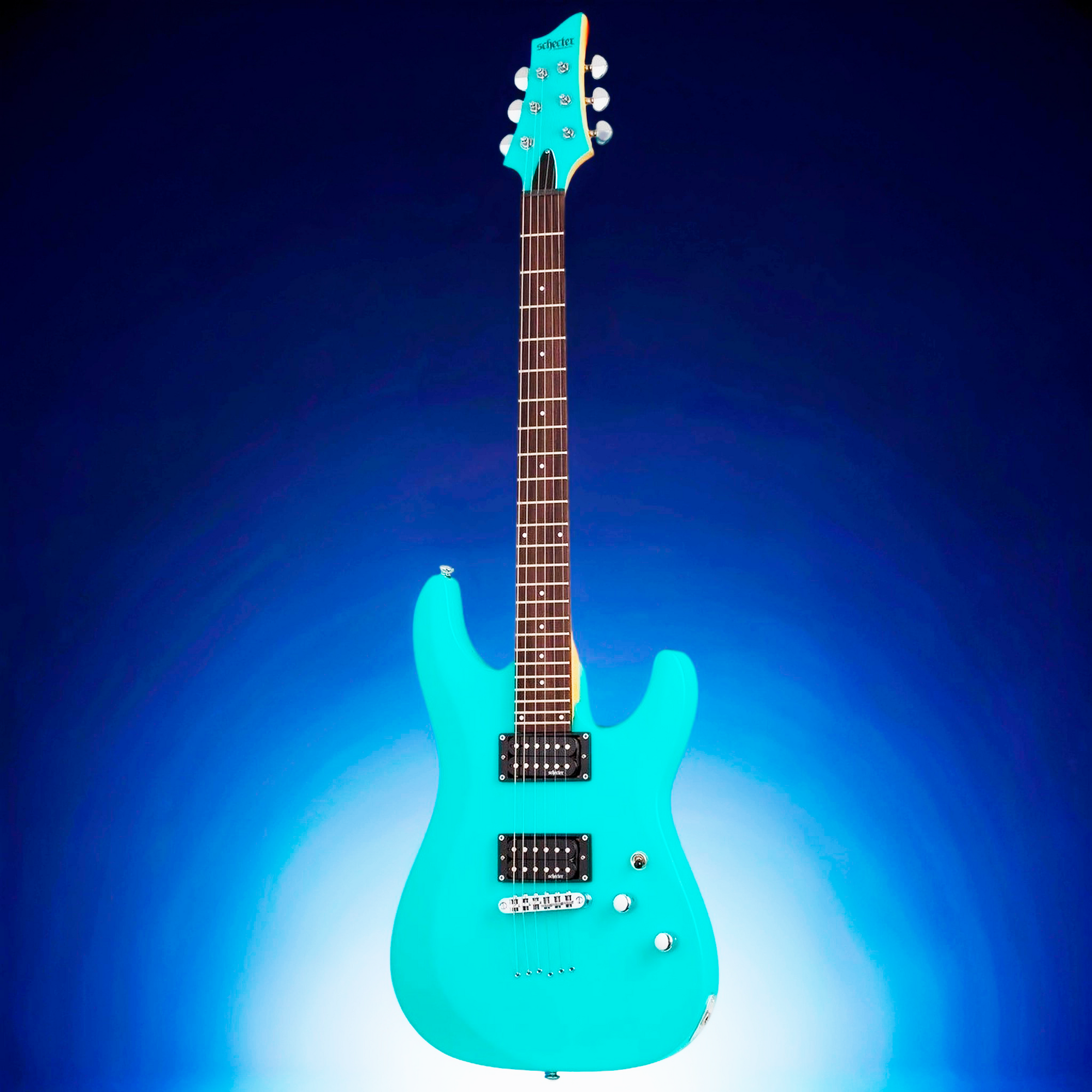 Электрогитара SCHECTER C-6 Deluxe Satin Aqua