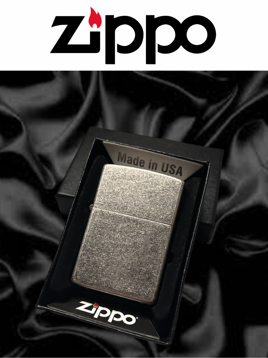 Zippo Broken/ Подарочная коробка. Не заправленная - без топлива.