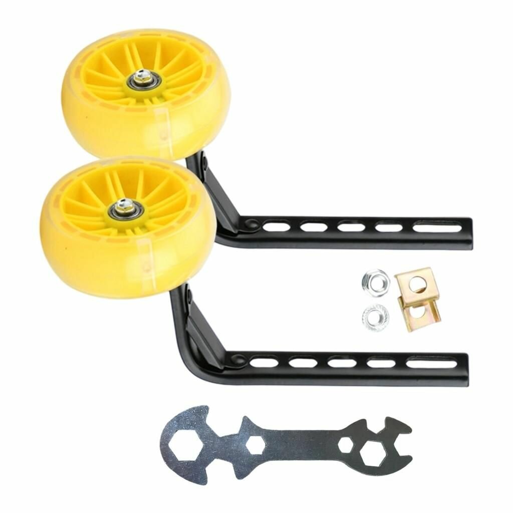 Детские стабилизирующие колеса для велосипеда, Желтый