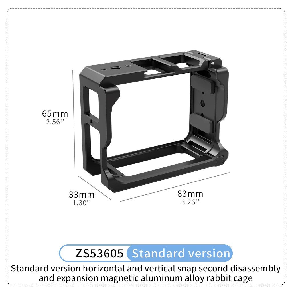Клетка FEICHAO ZS53605 Insta360 Ace Pro, Standard Version