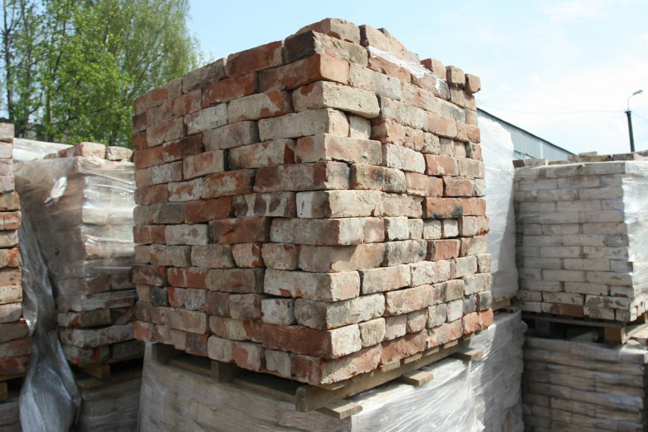 Состаренный имперский кирпич под старину старинный