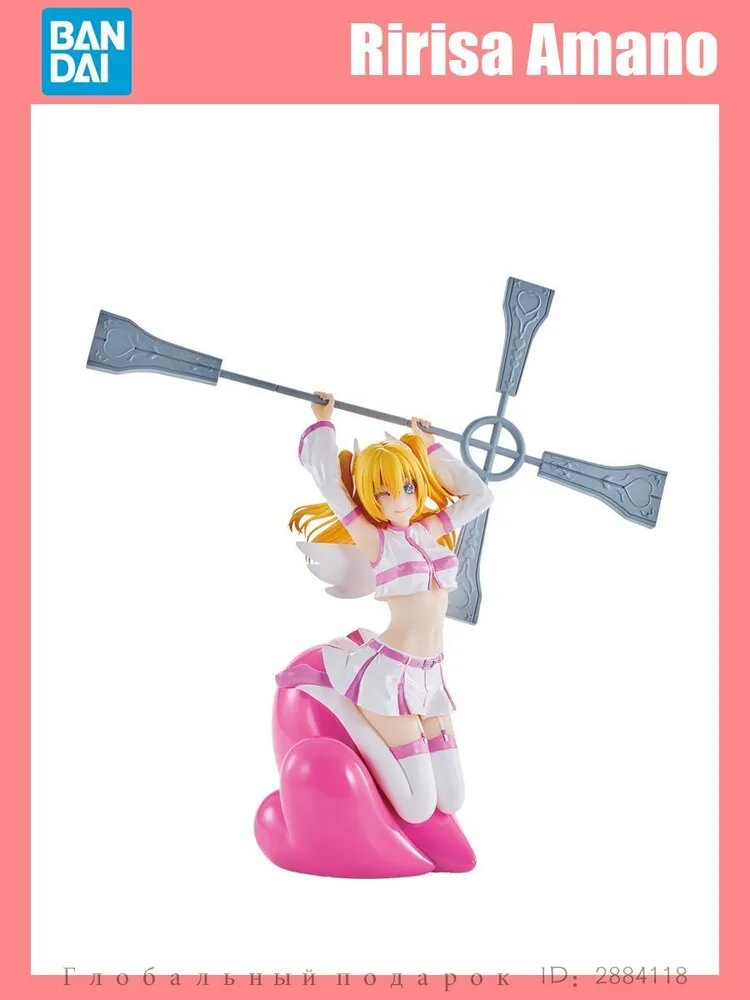 Фигурка Bandai Spirits Amano Ririsa - Espresto - Poppin' Heart Liliel, сувенирная, 18 см