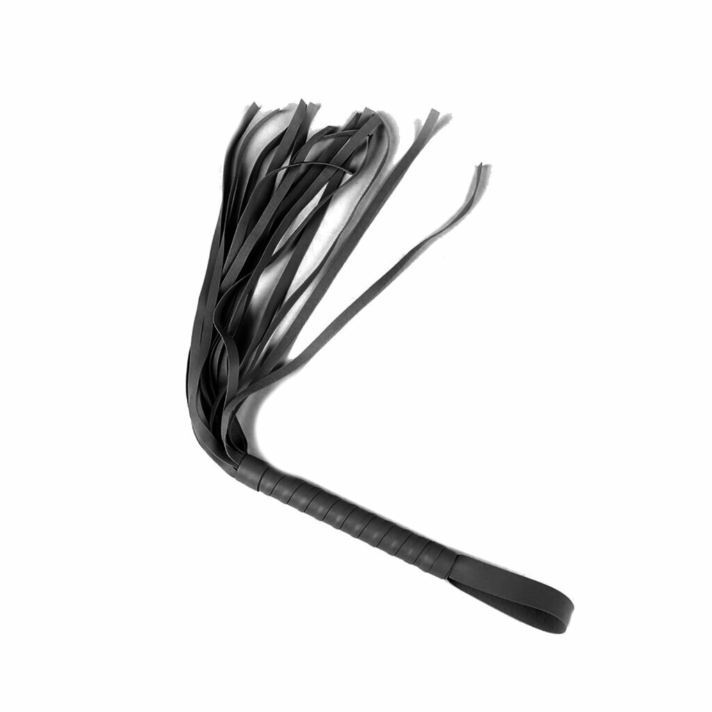Сексуальный кожаный хлыст loose whip-Черный
