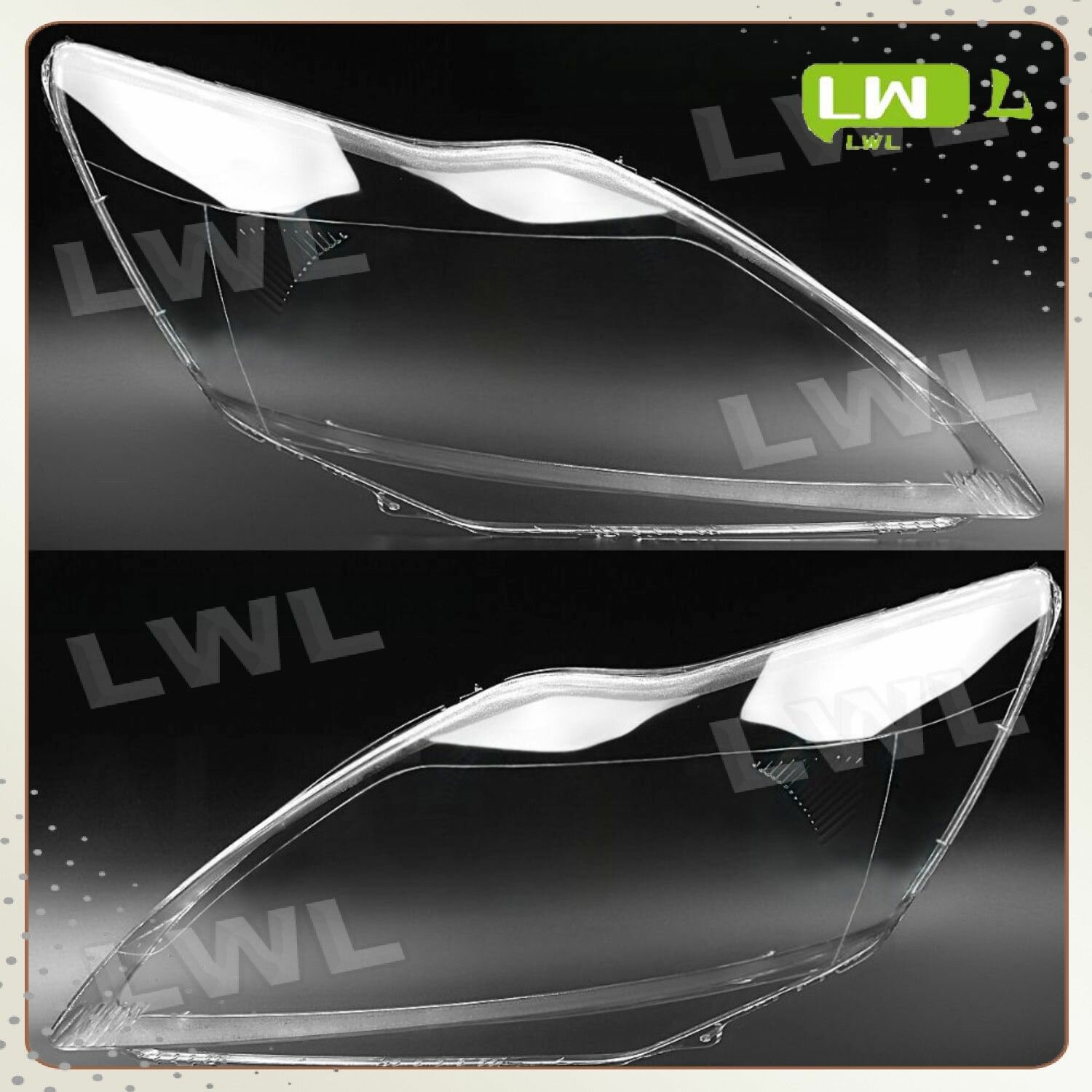 Стекло фары, арт. ZC11592 O, 2 шт.